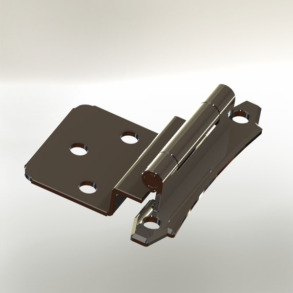 hinges door 3d model