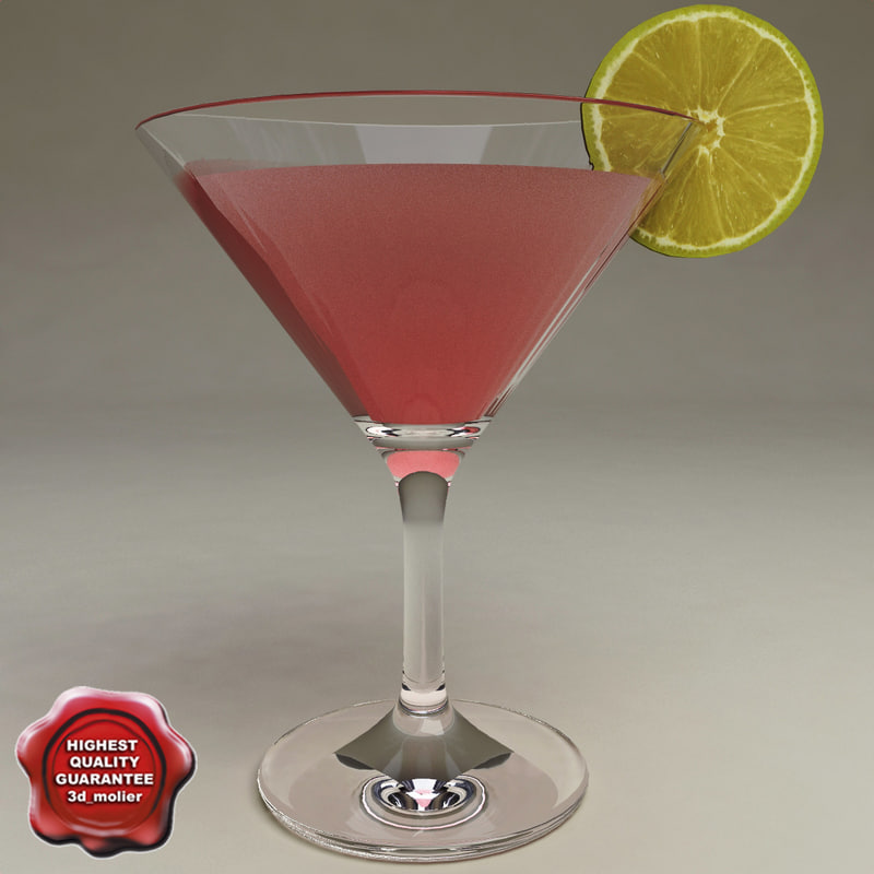 3d model cocktail v4