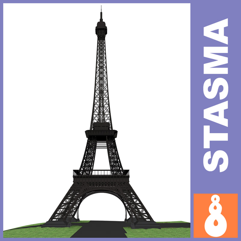 3d model eiffel tower