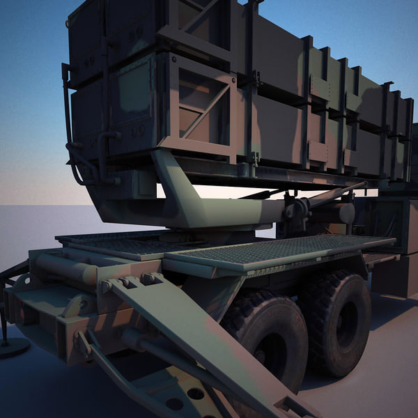 mim-104 patriot v2 3d model