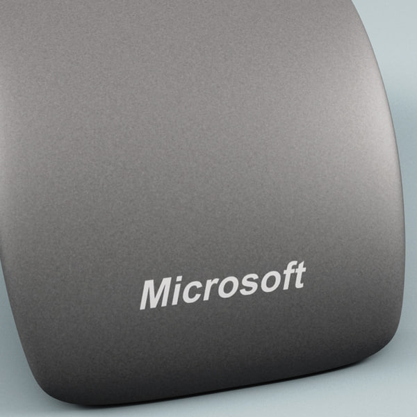microsoft arc touch mouse 3d c4d