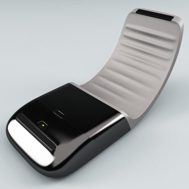 microsoft arc touch mouse 3d c4d