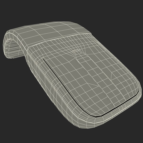 microsoft arc touch mouse 3d c4d