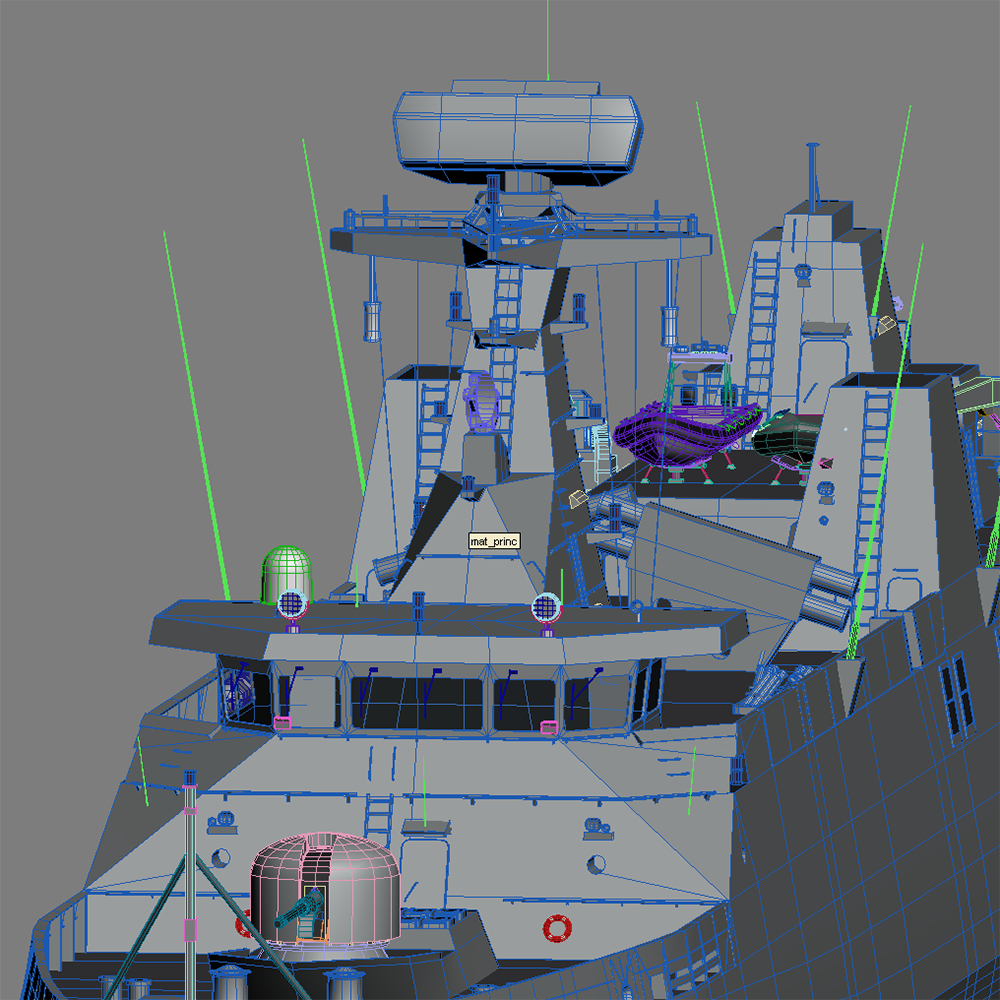 frigate sigma class 3d max