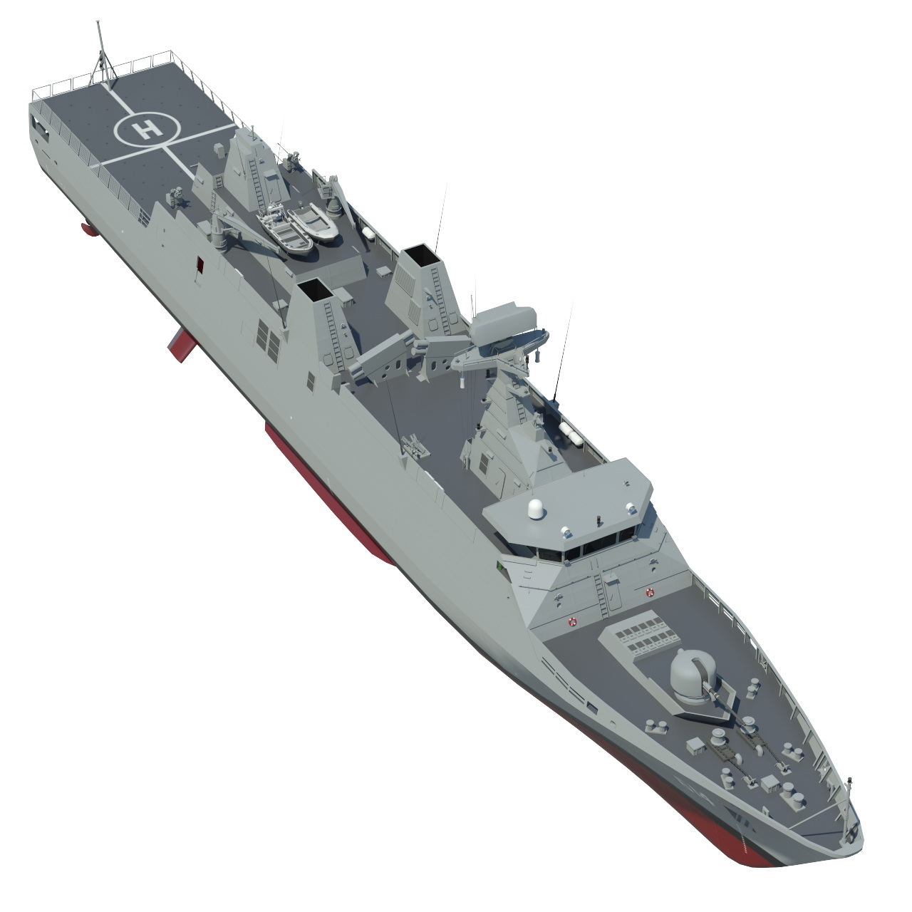 frigate sigma class 3d max