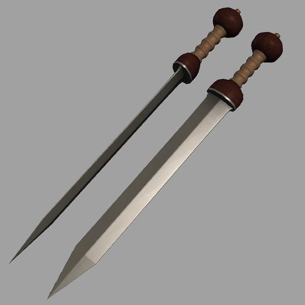 obj roman gladius