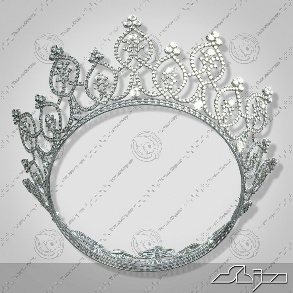 crown princess 3d max