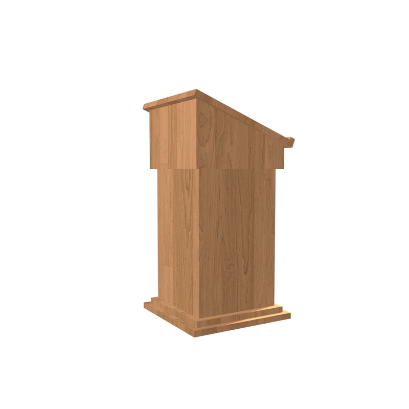 free podium stage presentation 3d model