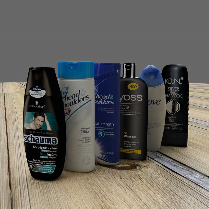shampoo 3d model