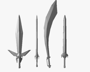 Free Maya Sword Models | TurboSquid