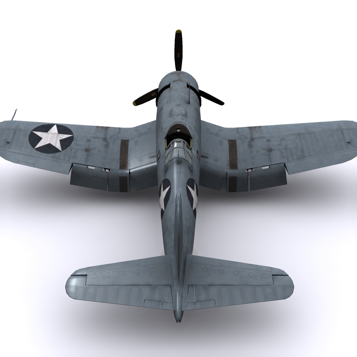 F4U-1 Corsair VMF 124 Squadron 3D 모델 - TurboSquid 593870