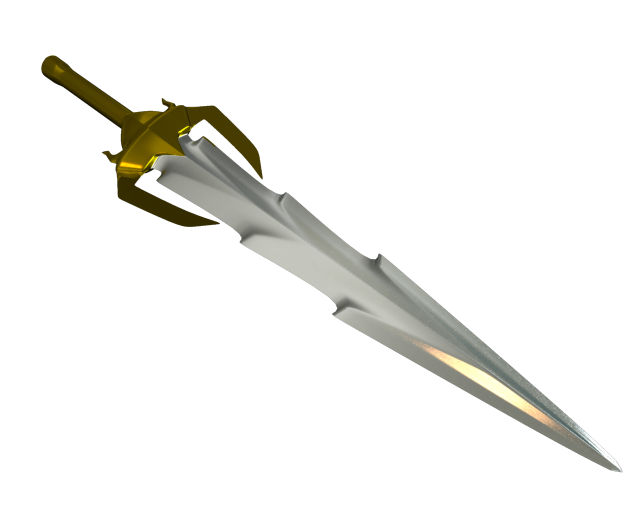 free sword cut 3d model