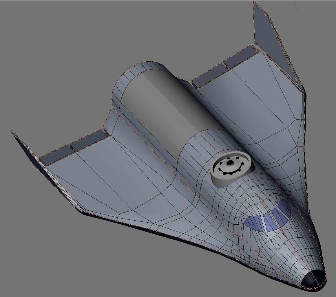 space plane orbital 3d 3ds