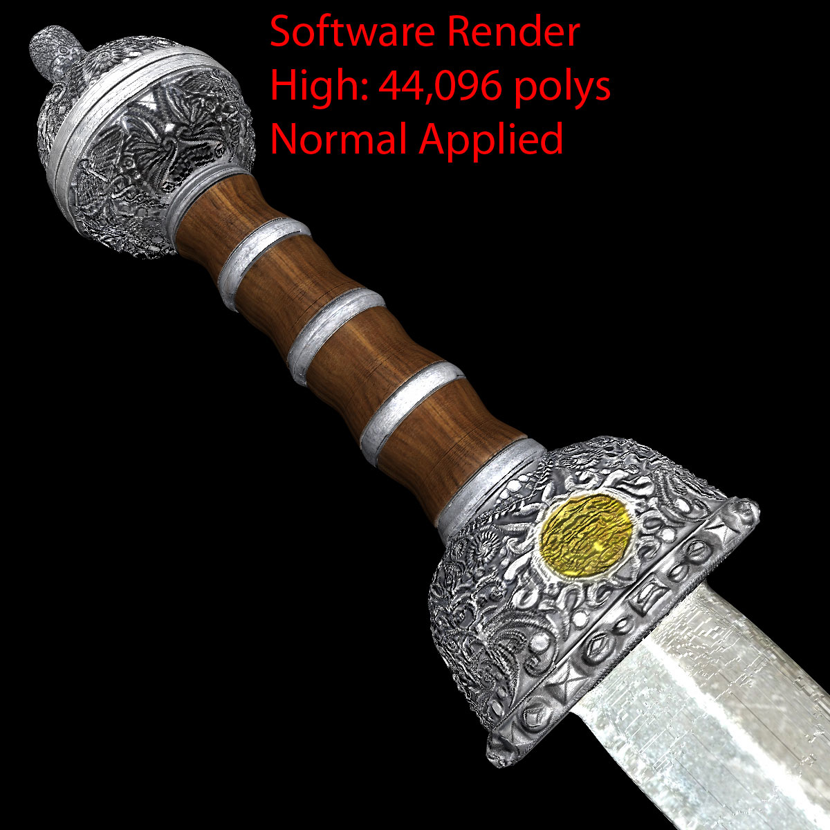 roman gladius 3d model
