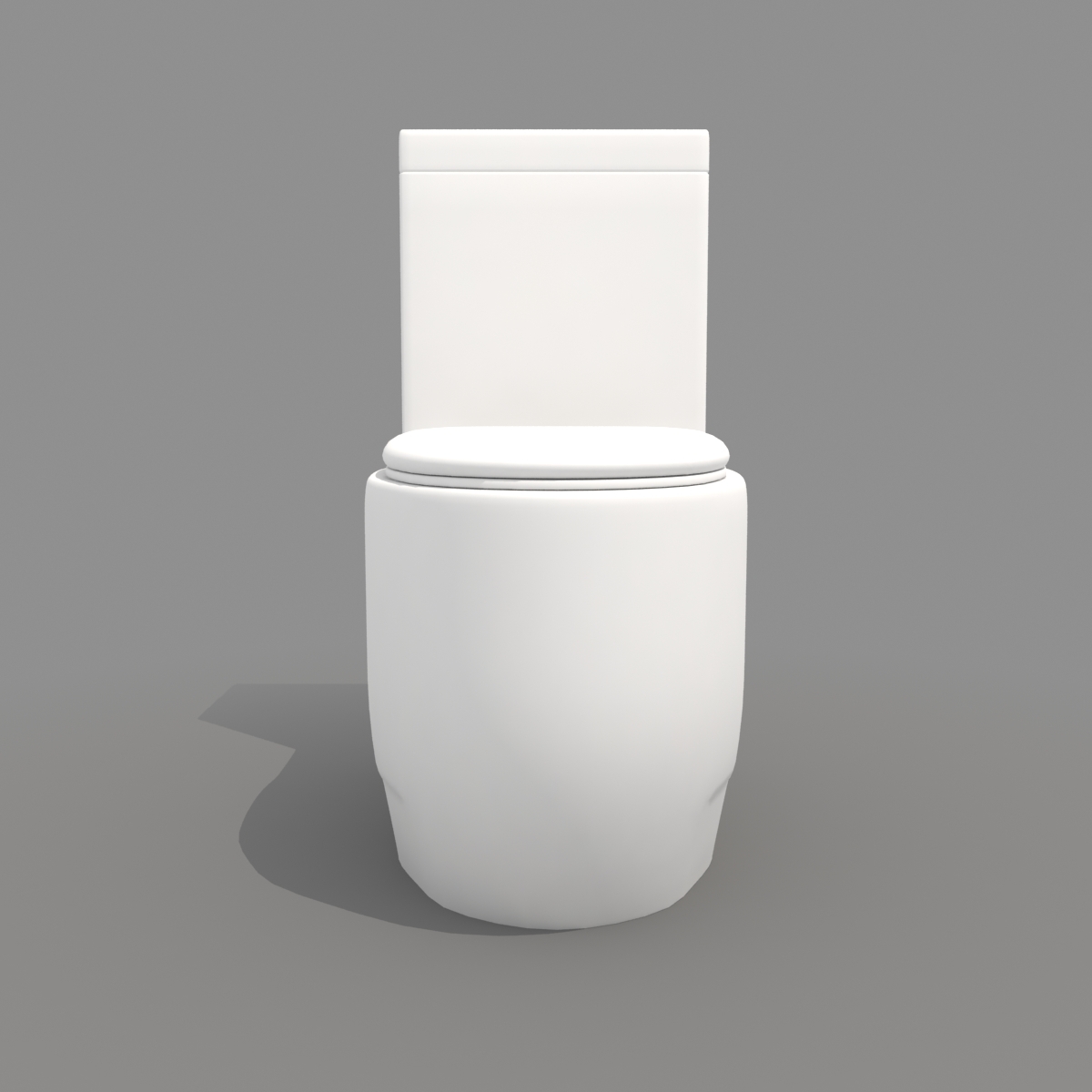 modern toilet 3d model