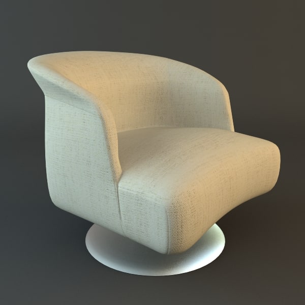 modelo 3d Butaca contemporanea - TurboSquid 593279