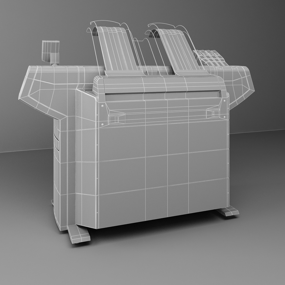3d model oce plotter