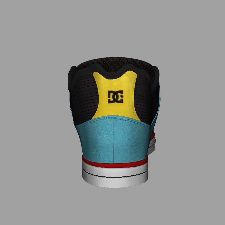 3d dc shoes model
