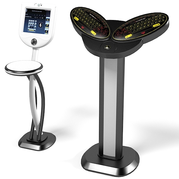 AMF QUBICA Fly Control Console artilheiro equipame Modelo 3D ...