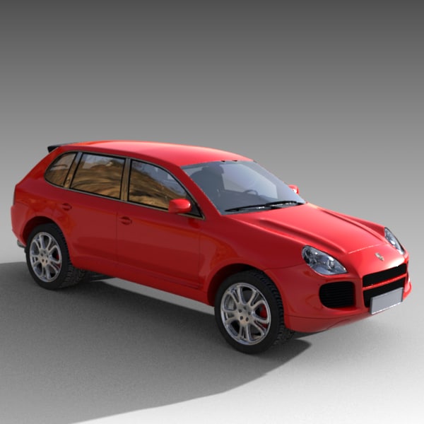 porsche cayenne luxury s 3d model