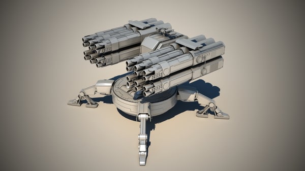sci-fi details greeble scifi 3d max