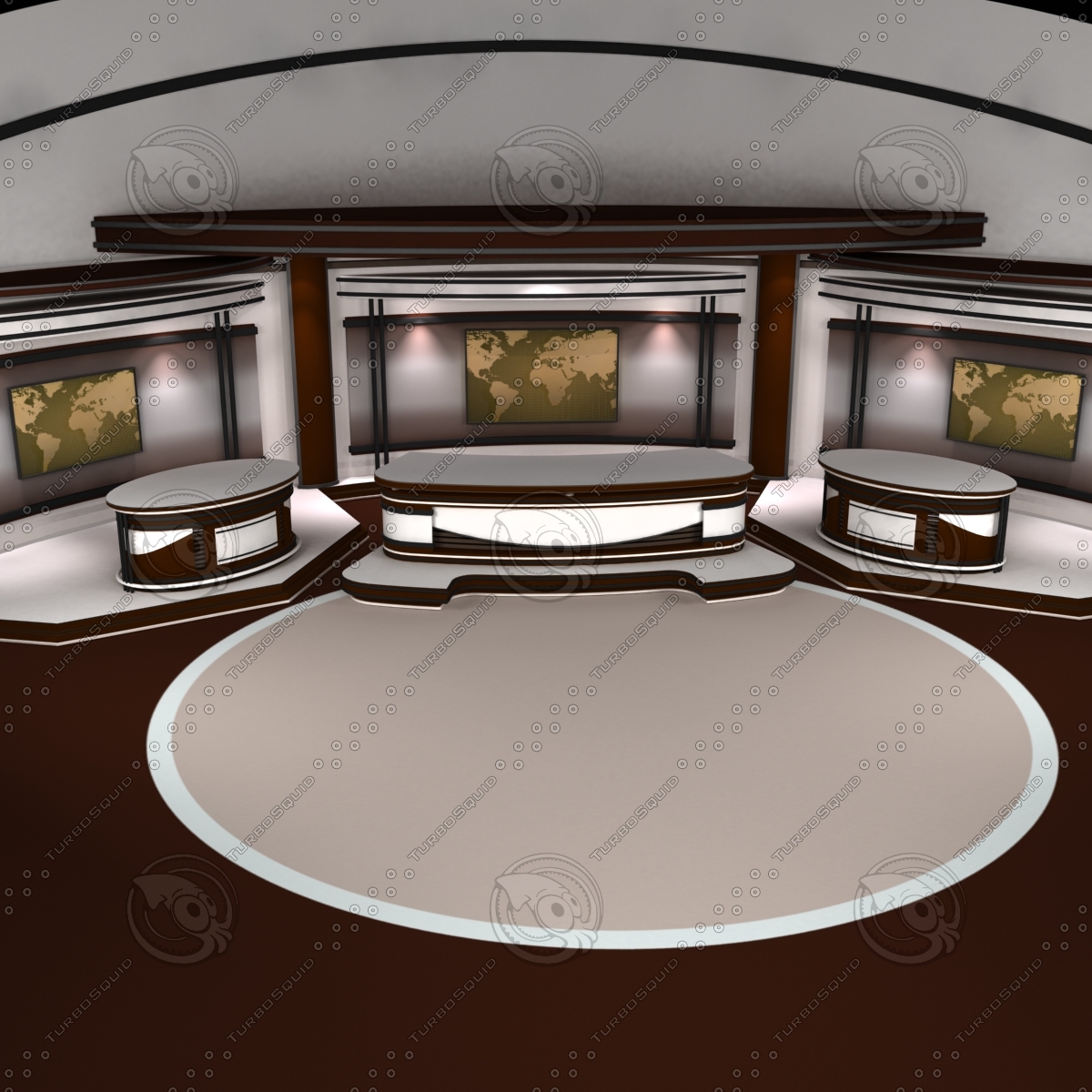 3d virtual set