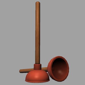 Plunger 3D Models for Download | TurboSquid