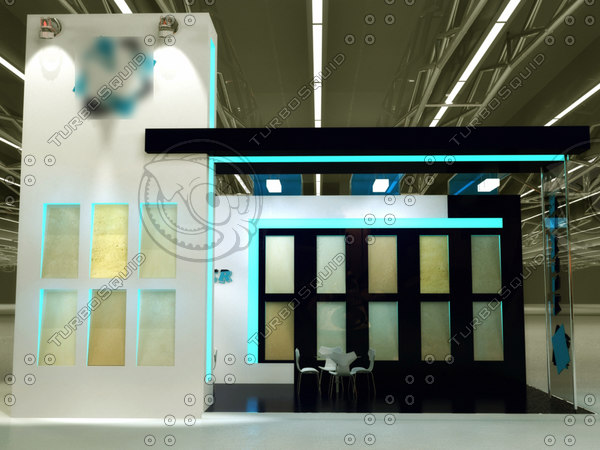 exhibition 3d model