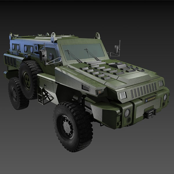 3d model of paramount marauder