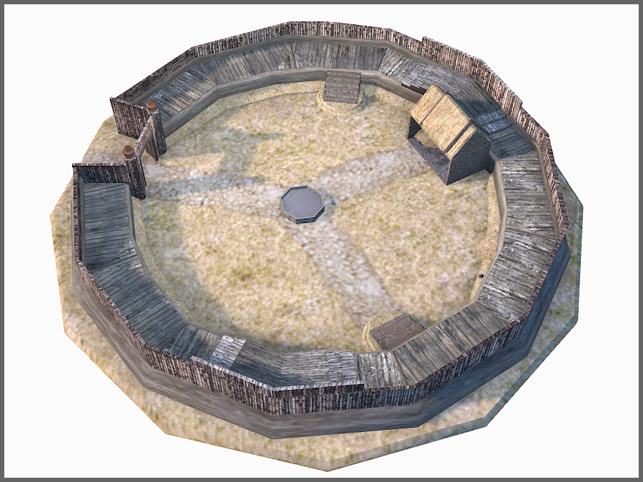 3d max celtic fort