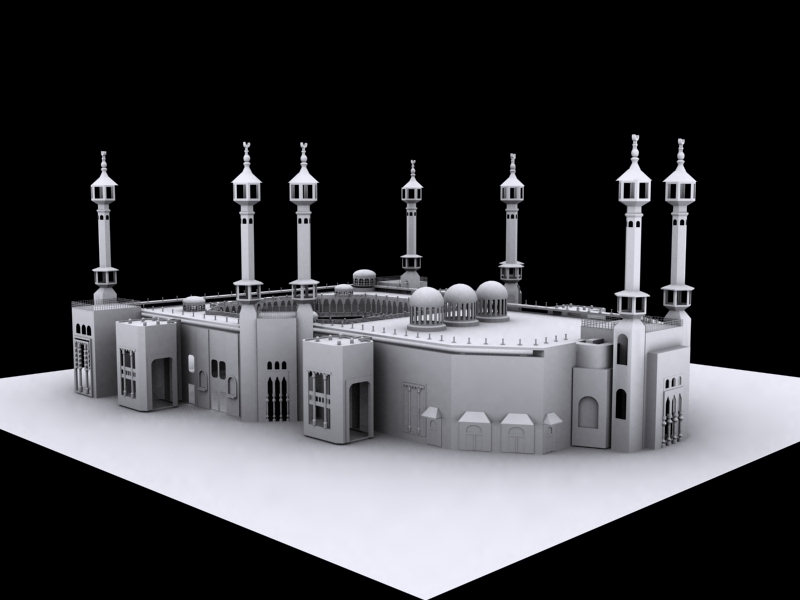 kaaba 3d model