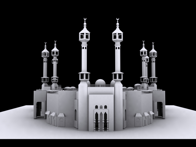 kaaba 3d model