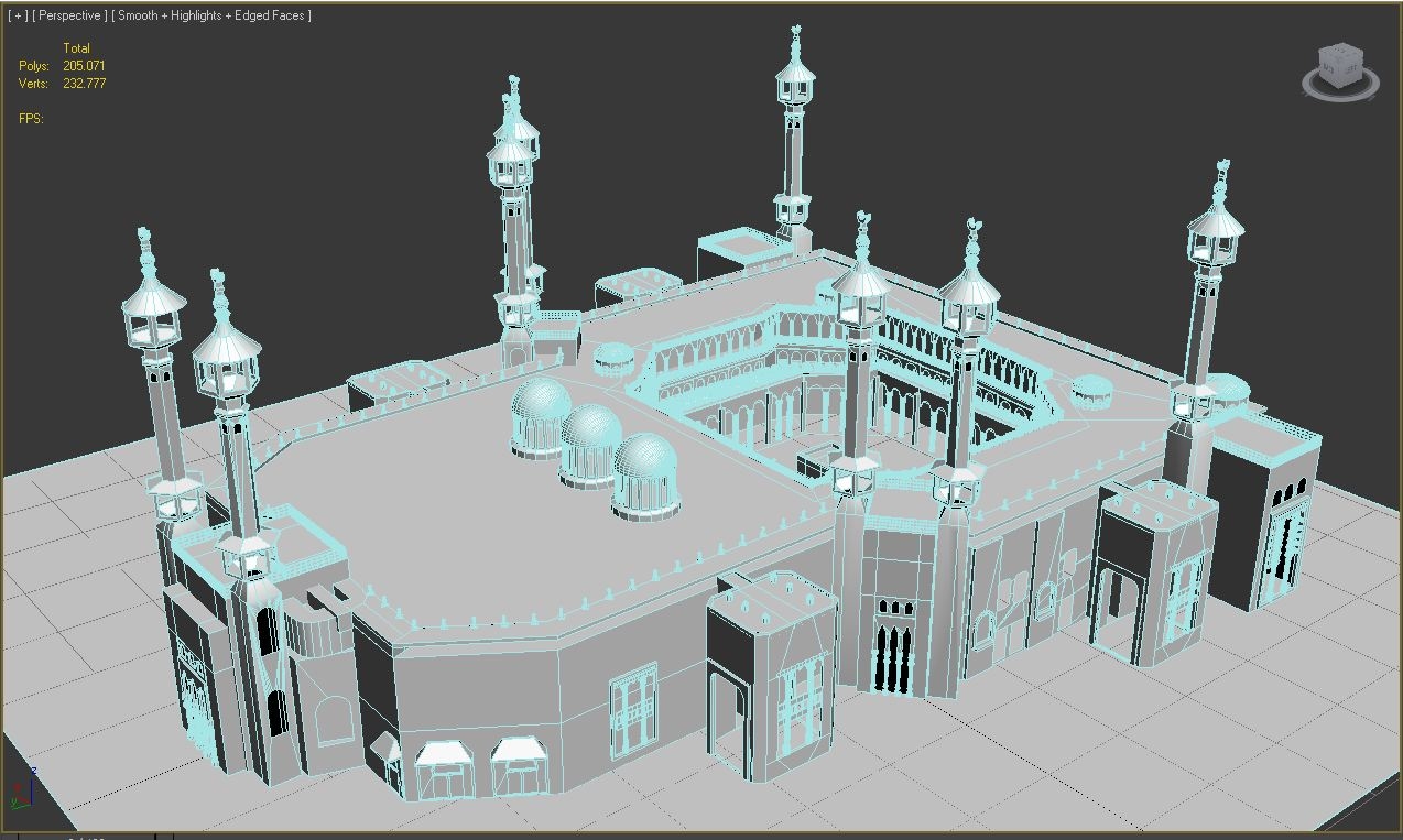 kaaba 3d model