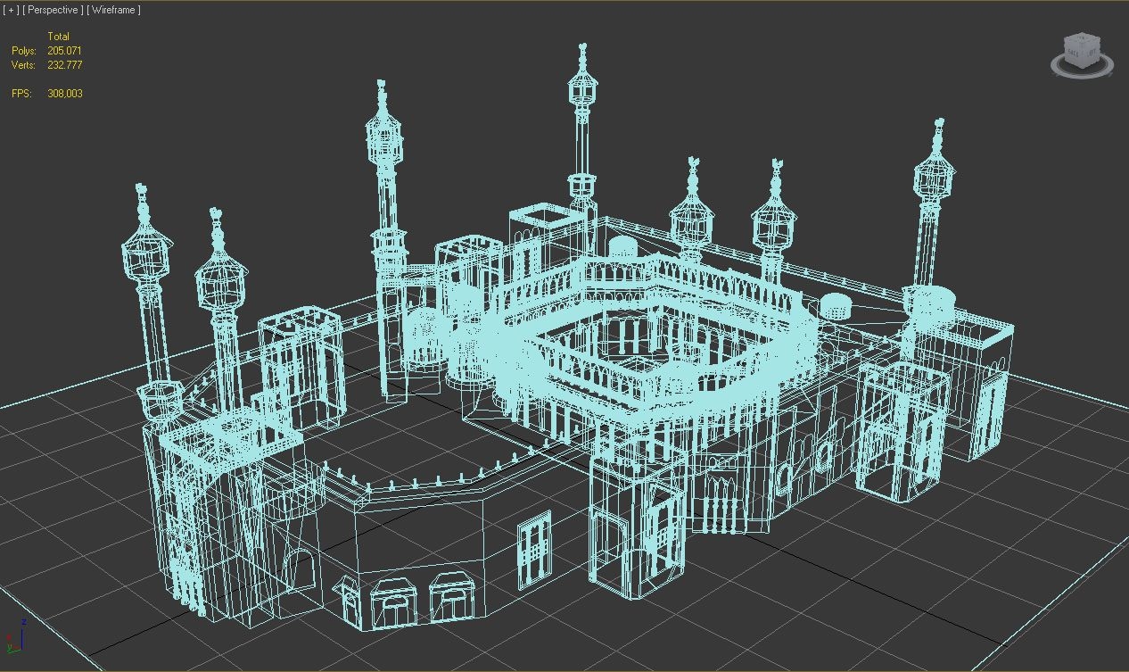 kaaba 3d model