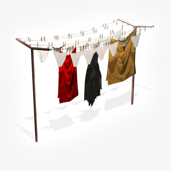 modelo 3d Tendedero - TurboSquid 596116