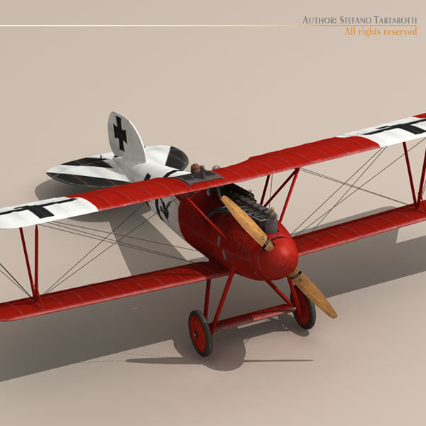 3d albatros d va jasta model