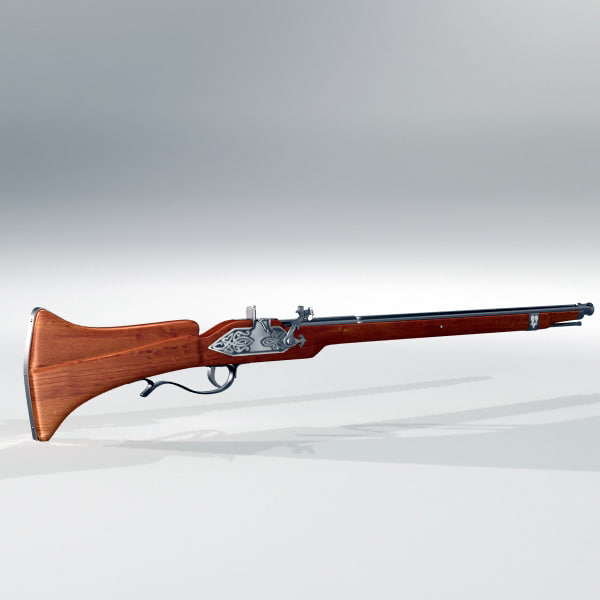 musket 3d model