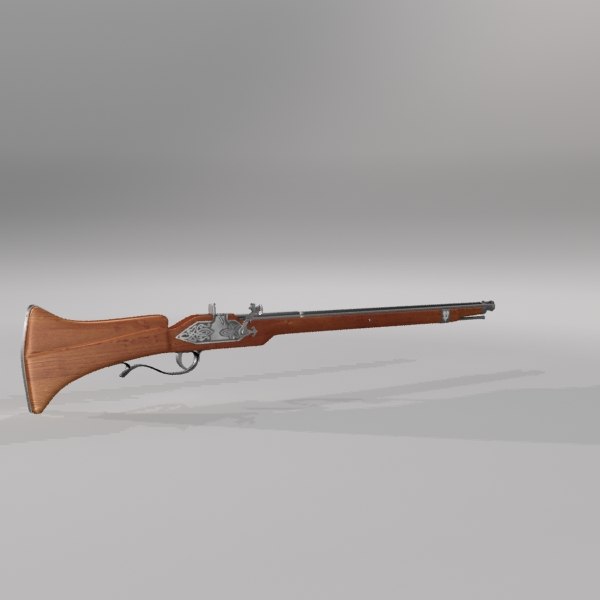 musket 3d model