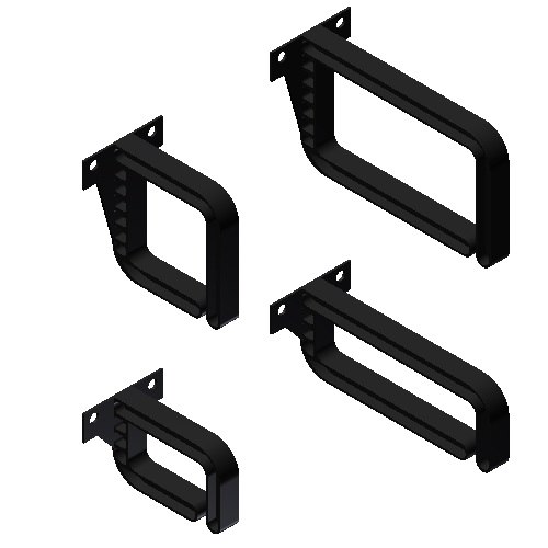 maya d-rings vertical cable management