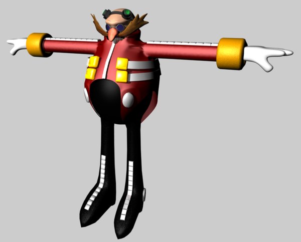 3D Eggman Models | TurboSquid