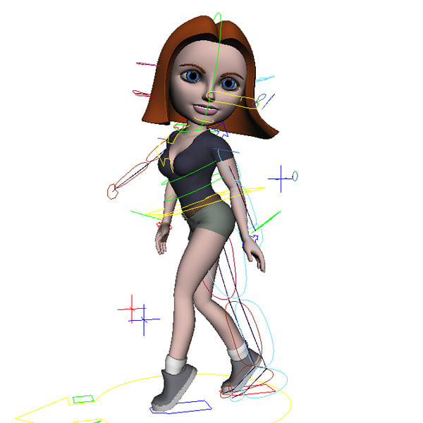 3d model avatars rig 3d model avatars rig