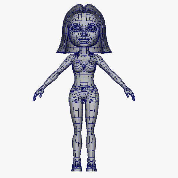 3d model avatars rig