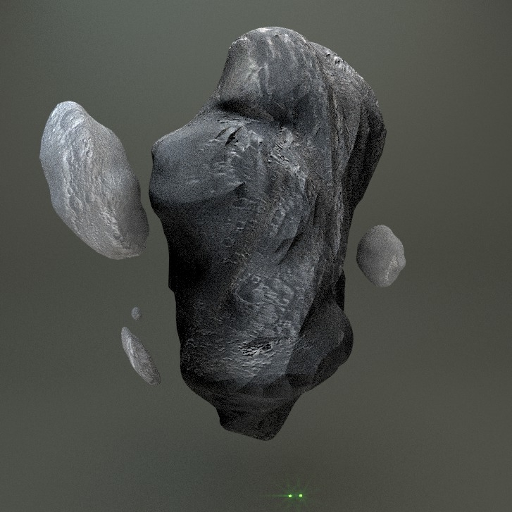3d model meteors