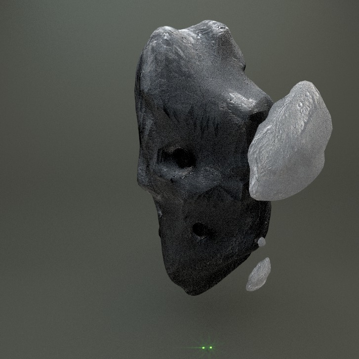 3d model meteors