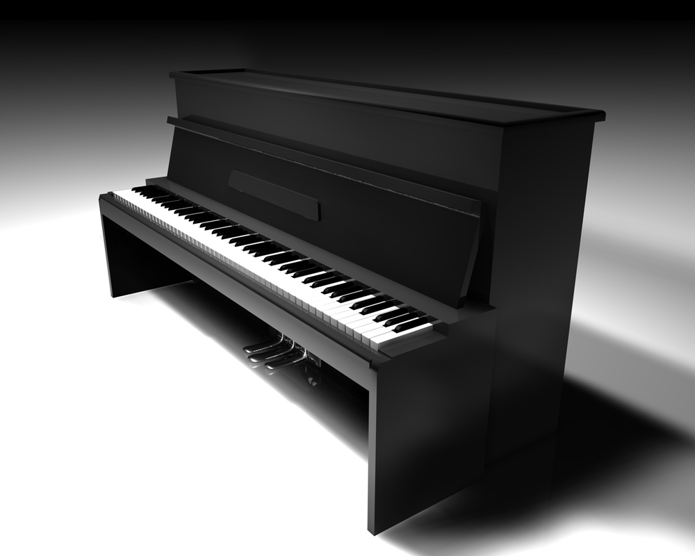 3d model piano
