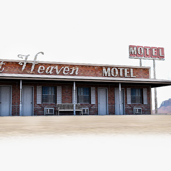 motel building 3d max