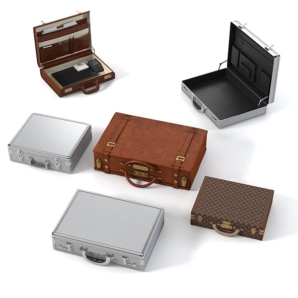 3d dxf security briefcase