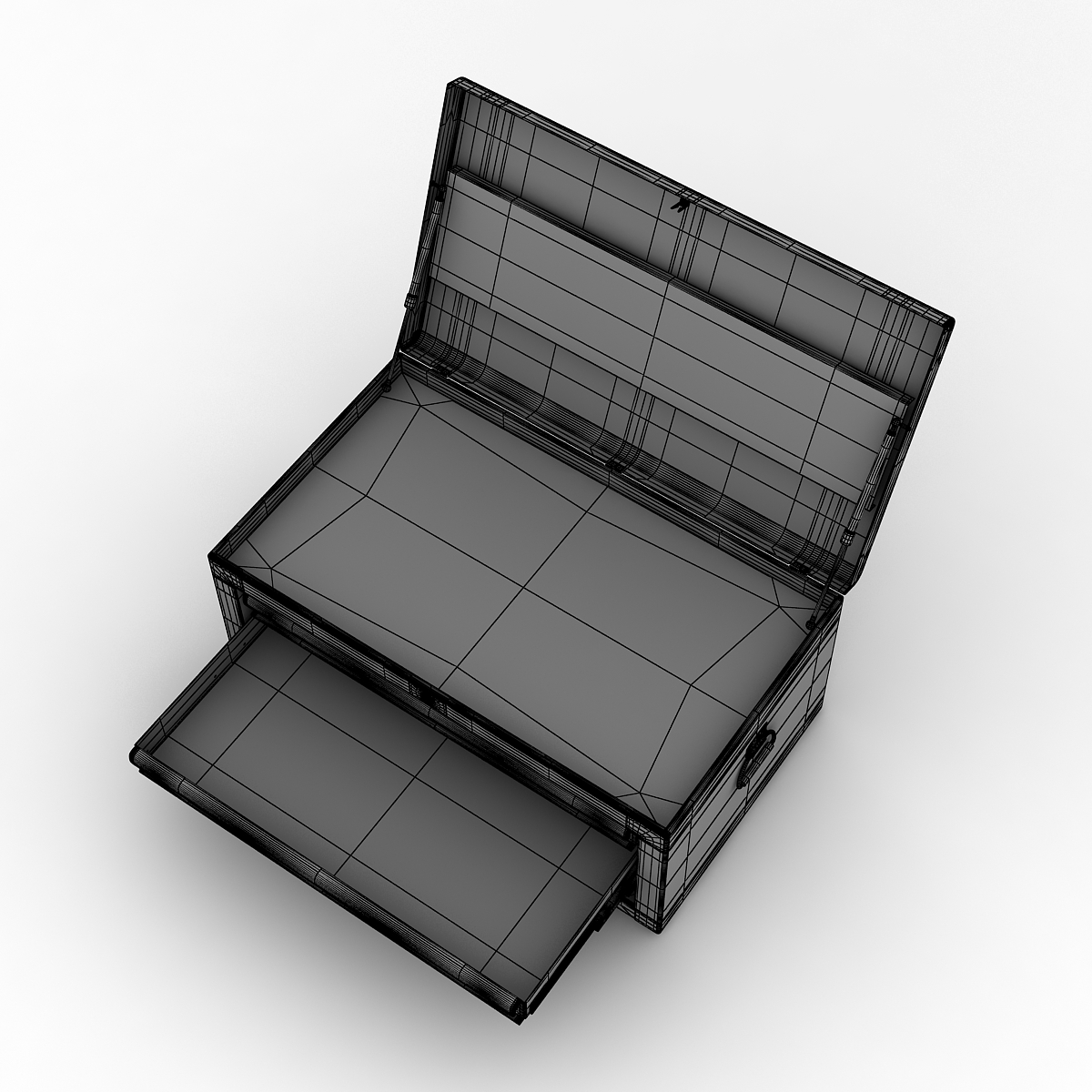 3d tools trolley box model