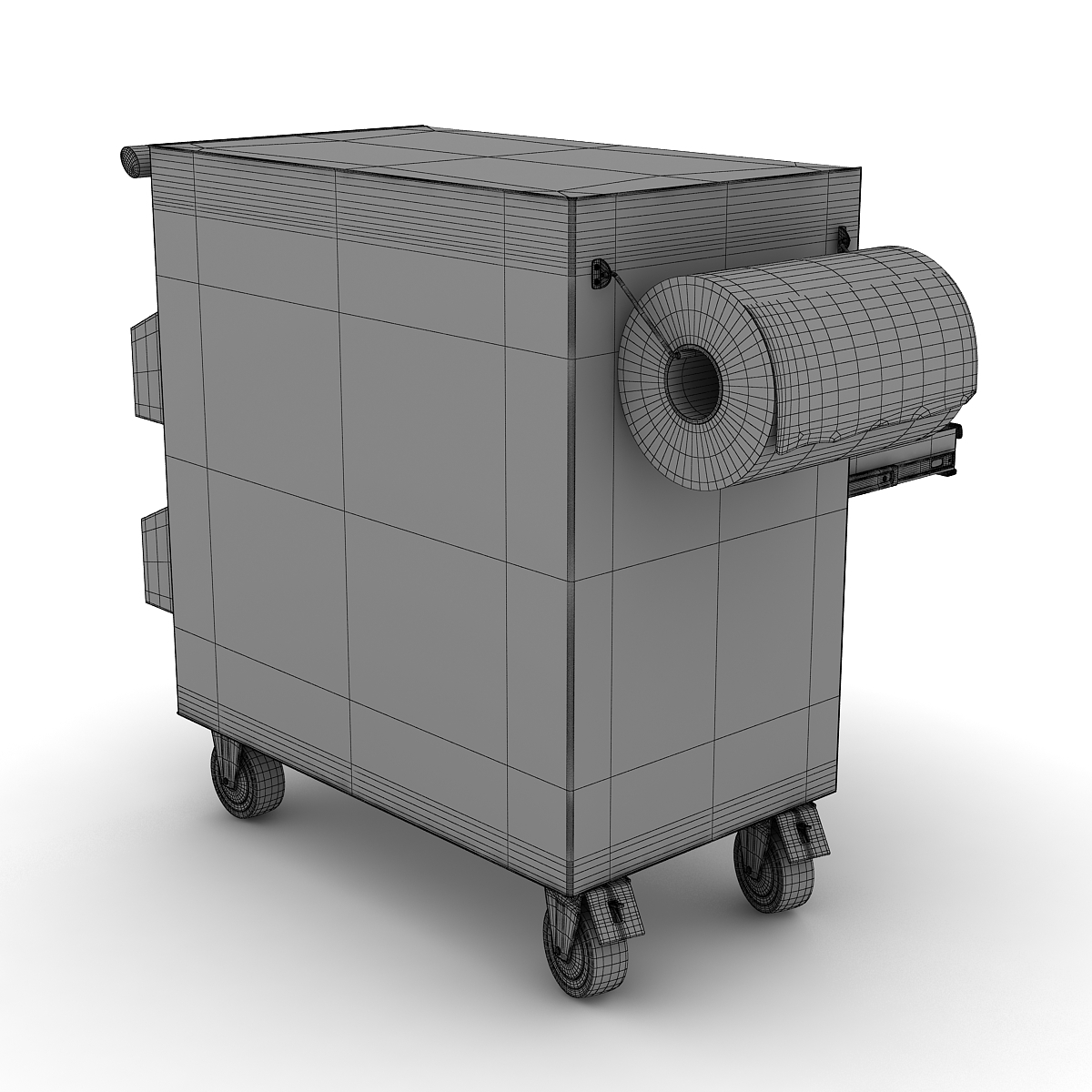 3d tools trolley box model