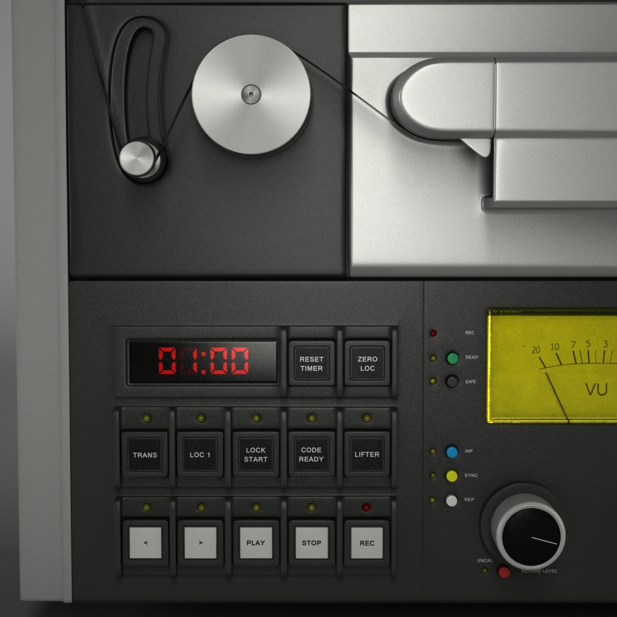 3d model tape recorder